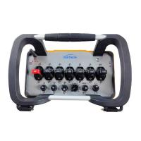 China Kaishang KSTECH Six-Arm Zoomlioon Pump Truck Remote Control Assembly Construction Machinery Parts Six Pin Bus Control 1 Year for sale