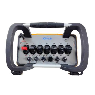 China Kaishang KSTECH Six-Arm Zoomlioon Pump Truck Remote Control Assembly Construction Machinery Parts Six Pin Bus Control 1 Year for sale