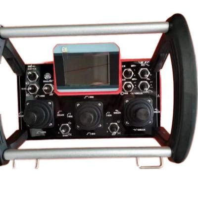 China For SANY HBC 727 Radiomatic Truck Mounted Wet Spray Concrete Pump with Remote Control Wireless Screen Construction Machinery Par for sale