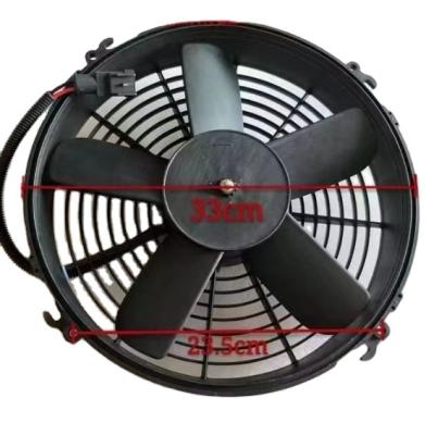 China XCMgg New Condition Sani Pump Truck Radiator Fan Concrete Mixing Tank Truck Hydraulic Oil Tank Radiator Electronic Fan 1 Year for sale