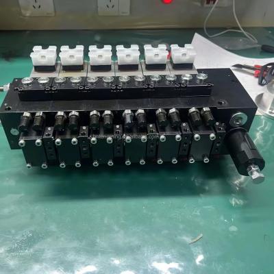 China OEM Schwing Putzmeister 10 Valve Block Concrete Pump Assembly Key Words Construction Machinery Parts Pressure Reducing Valve for sale