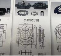 China 262146003 Pressure Pump SAE-D A4VG125 Charge Pump for Concrete Pump Truck Hydraulic Parts for sale