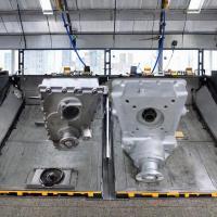 China Remanufacture Stiebel and Jiepai Gearboxes 4496 Transfer case PTO Gearboxes for Sani Zoomlion Concrete Pump Trucks for sale