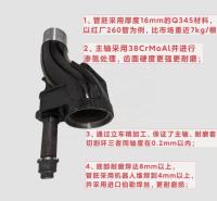 China Original Quality S Pipes for Concrete Pump Trucks With Low Broken Shaft Rate From the Supporting Supplier of the Sanyi Factory for sale