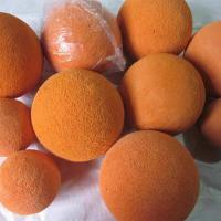 China New Wholesale Pipeline Cleaning Sponge Balls for Concrete Pump Truck Column Parts DN125-Tongming Brand for sale