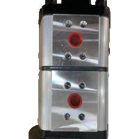 China Gear Pump   Single Inlet Double Outlet Sani Pump Truck  MADE  in CHIAN for sale