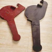 China Discharge Door Supply Concrete Pump Repair Tools Maintenance Parts Discharge Door Hopper Bottom Plate for sale
