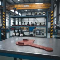 China Discharge Door Supply Concrete Pump Repair Tools Maintenance Parts Discharge Door Hopper Bottom Plate for sale