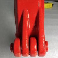 China New DN125 Red Concrete Pump Truck Pipe Card (tongming Brand) for Building Material Sani Pump Truck for sale