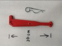 China DN150 Plug Pipe Clamp Red  SY Pump Truck Insert Pin for sale