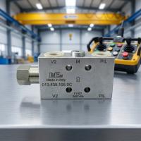 China New LUEN Valve 013.439.105.0C for Sani Concrete Pump Truck Hydraulic Boom Balance Valve with 1 Year Warranty for sale