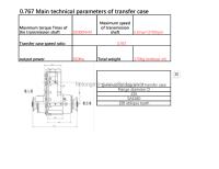 China Sanyi  Imported Transfer case Assembly for Sanyi  Pump Truck for sale