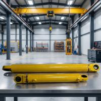 China Customized Inquiry for Sanyi Pump Truck Support Leg Deployment Oil Cylinder Main Oil Cylinder Piston Rod Pump Truck Accessories for sale