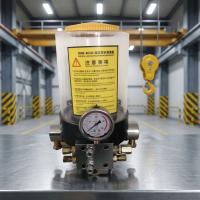 China New Hydraulic Automatic Lithium Grease Lubrication Pump with Glass Cylinder for sale