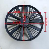 China Sanyi Zhonglian g Large Cooling Fan Hydraulic Oil Radiator Electronic Fan for Construction Machinery Parts Crane Pump Truck for sale