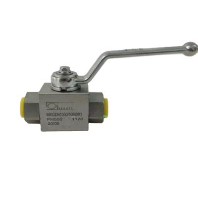 China Tongming ZL Main Cylinder Ball ValveBBV2DN10G3/80000M1 Concrete Pump Truck Parts 3 Months Warranty Made in China for sale