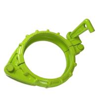 China DN180 Green Plug Type Pipe Clamp 9KG Capacity for Concrete Pump Truck Connection Card Pipe ClampDN125 DN150-New Wholesale for sale