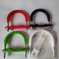 China DN180 Green Plug Type Pipe Clamp 9KG Capacity for Concrete Pump Truck Connection Card Pipe ClampDN125 DN150-New Wholesale for sale