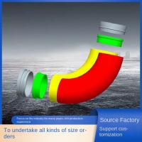 China DN125 Double-Layer Cast Steel Pump Pipe 275 90° Alloy Wear-Resistant Bending Parts for Concrete Construction Machinery for sale