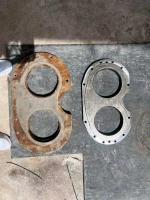 China Zoomlion Spectacle Wear Plate DN200DN230DN260 Concrete Pump Spare Parts for Construction Machinery 1 Year Warranty Made China for sale