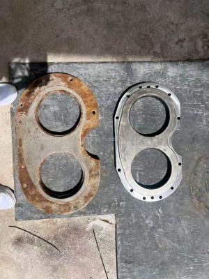 China Zoomlion Spectacle Wear Plate DN200DN230DN260 Concrete Pump Spare Parts for Construction Machinery 1 Year Warranty Made China for sale