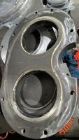 China Zoomlion Spectacle Wear Plate DN200DN230DN260 Concrete Pump Spare Parts for Construction Machinery 1 Year Warranty Made China for sale