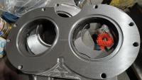 China Zoomlion Spectacle Wear Plate DN200DN230DN260 Concrete Pump Spare Parts for Construction Machinery 1 Year Warranty Made China for sale