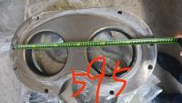 China Zoomlion Spectacle Wear Plate DN200DN230DN260 Concrete Pump Spare Parts for Construction Machinery 1 Year Warranty Made China for sale
