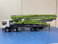 China Tongming Heavy Duty Pump Truck Model Lingyun 1:38 62X-6RZ Alloy Simulation Model for sale