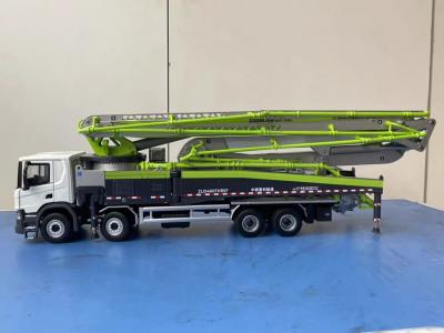 China Tongming Heavy Duty Pump Truck Model Lingyun 1:38 62X-6RZ Alloy Simulation Model for sale