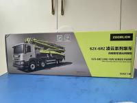 China Tongming Heavy Duty Pump Truck Model Lingyun 1:38 62X-6RZ Alloy Simulation Model for sale