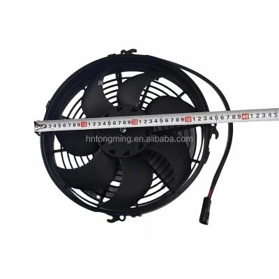 China Zhonglian Pump Truck Radiator Fan 4-wire Variable Frequency 2-line Regular Model Hydraulic Oil Cooling Machinery Parts for sale