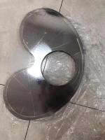 China XCMGg Skirt Valve V7  DN 260 58M Single Eye butterfly Plate Concrete Pump Accessories for sale