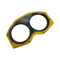 China Concrete Pump Truck Parts Putzmeister Pump Truck Parts Full Alloy Glasses Plate for sale