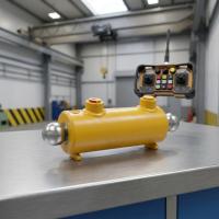 China New Putzmeister Swing Cylinder Q160-60 2-Hole Plunge Cylinder 247093003 for Concrete Pump Truck Parts for sale