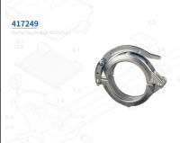 China Direct Sales 50/80/100 Forged Quick Pipe Clamp  Schwing Pump Truck Special 150 Wedge-shaped Clamp in Stock  Putzmeister for sale