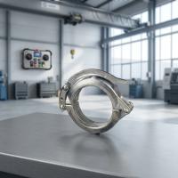 China Direct Sales 50/80/100 Forged Quick Pipe Clamp  Schwing Pump Truck Special 150 Wedge-shaped Clamp in Stock  Putzmeister for sale