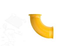 China Customized Putzmeister No. 2 Concrete Pump Truck Parts New ZXM/ZXV150/6 0 90,292079001 Elbow for Truck Parts for sale