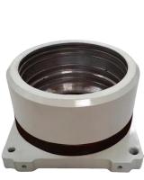 China Putzmeister Concrete Pump Truck  Parts PM Rear Bearing Seat (square) Big Tsui 187*270*152 for sale