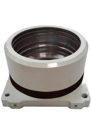China Putzmeister Concrete Pump Truck  Parts PM Rear Bearing Seat (square) Big Tsui 187*270*152 for sale