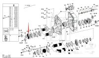China Putzmeister Concrete Pump Truck Transfer case Connection Flange G64C, Host Code 476484 for sale