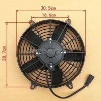 China Tongming Crane Hydraulic Oil Radiator Fan 24V Blowing China Hunan Tested & Certified for sale