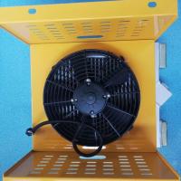 China Original Parts  Crane Parts Hydraulic Oil Radiator Weighing 24Kg With Oil Pipe and Flange for sale