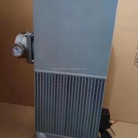 China Concrete tank Truck Radiator, Cement Mixer Truck Hydraulic Oil Radiator, Hydraulic Oil tank Assembly 18L26L for sale