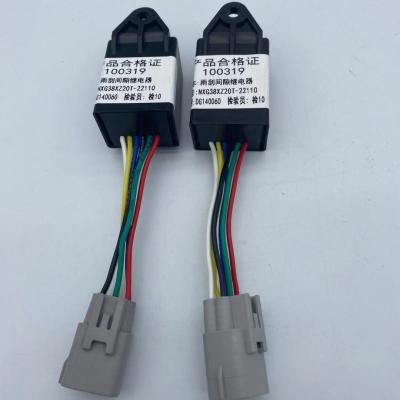 China Crane Wiper Intermittent Relay Nanjing Cab NXG38XZ20T-22110 Crane Accessories for sale
