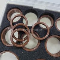China Carter Excavator Special Flange Pipe Head Oil Seal Flat Fluorine Rubber Sealing Ring O-ring D-shaped square Ring Boxed High Temp for sale