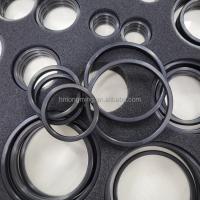 China Carter Excavator Special Flange Pipe Head Oil Seal Flat Fluorine Rubber Sealing Ring O-ring D-shaped square Ring Boxed High Temp for sale