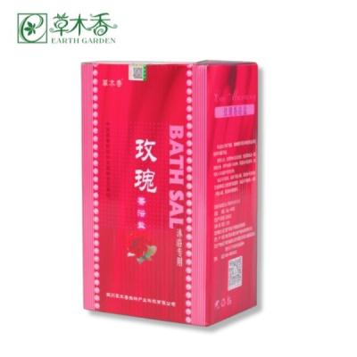 China Rose Foot Bath Salt Soaking Powder Beauty And Skincare Anti Inflammatory Antibacterial for sale