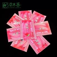 China Rose Foot Bath Salt Soaking Powder Beauty And Skincare Anti Inflammatory Antibacterial for sale