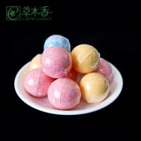 China Rose Essential Foot Bath Ball 30g×12PCS Moisturizing Bath Bomb Foot Soak for sale